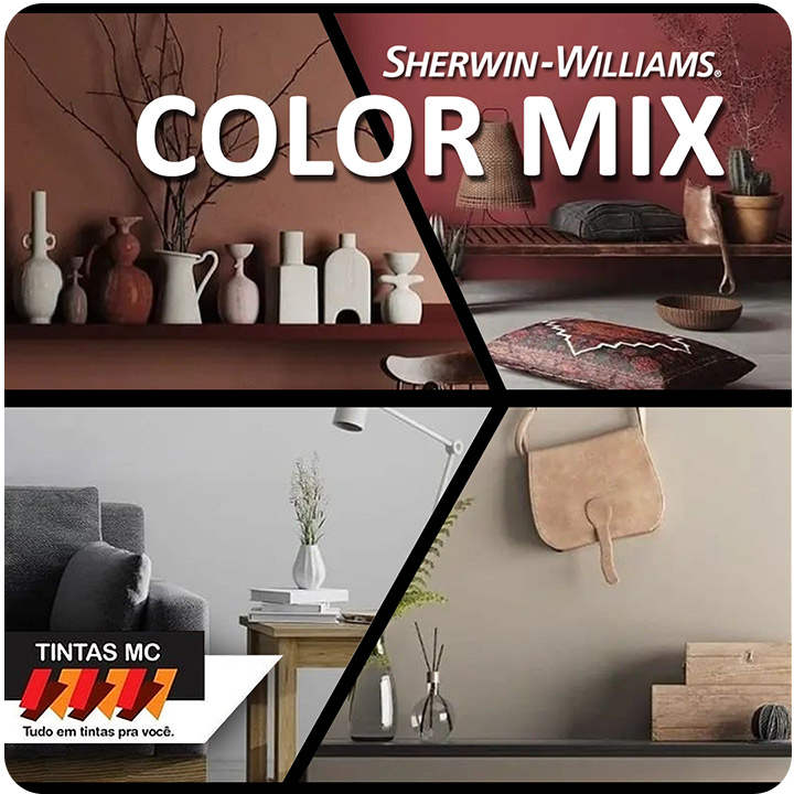 ColorMIX tintas Sherwin Williams Nova Paleta de Cores! - Lojas de ...